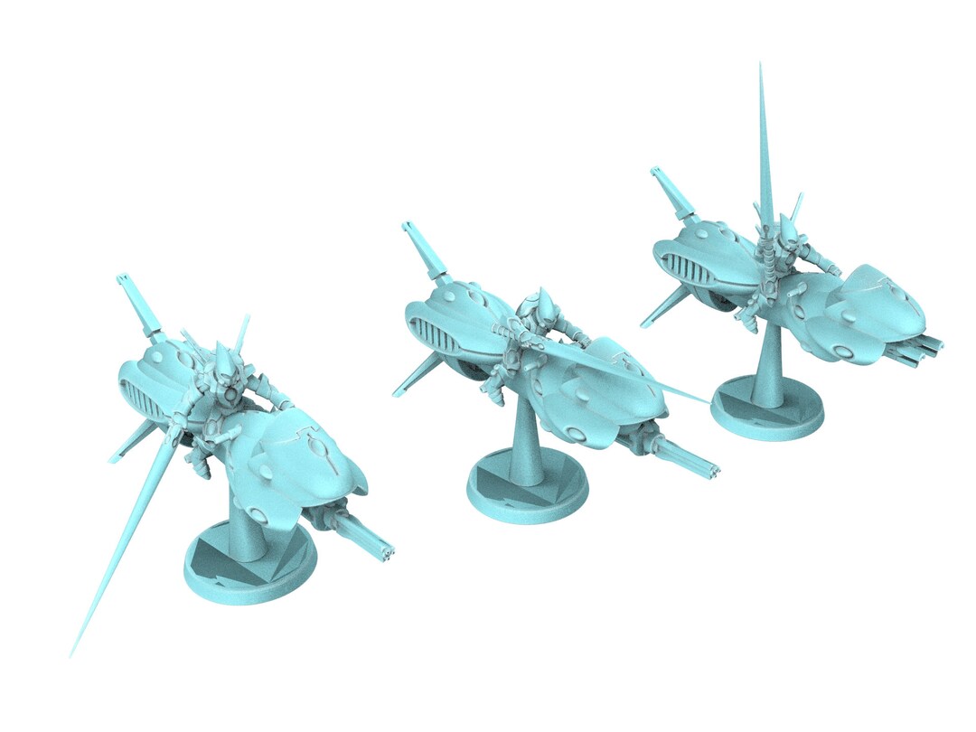 Space Elves - X3 Tech Elves Jetbike Lancers - Tech Elves Edge ...