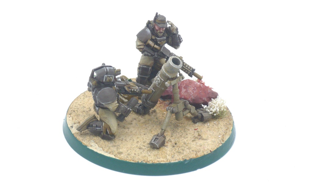 Imperial Army - Mortar Team, Heavy Support Weapons, Infantry, Post ...