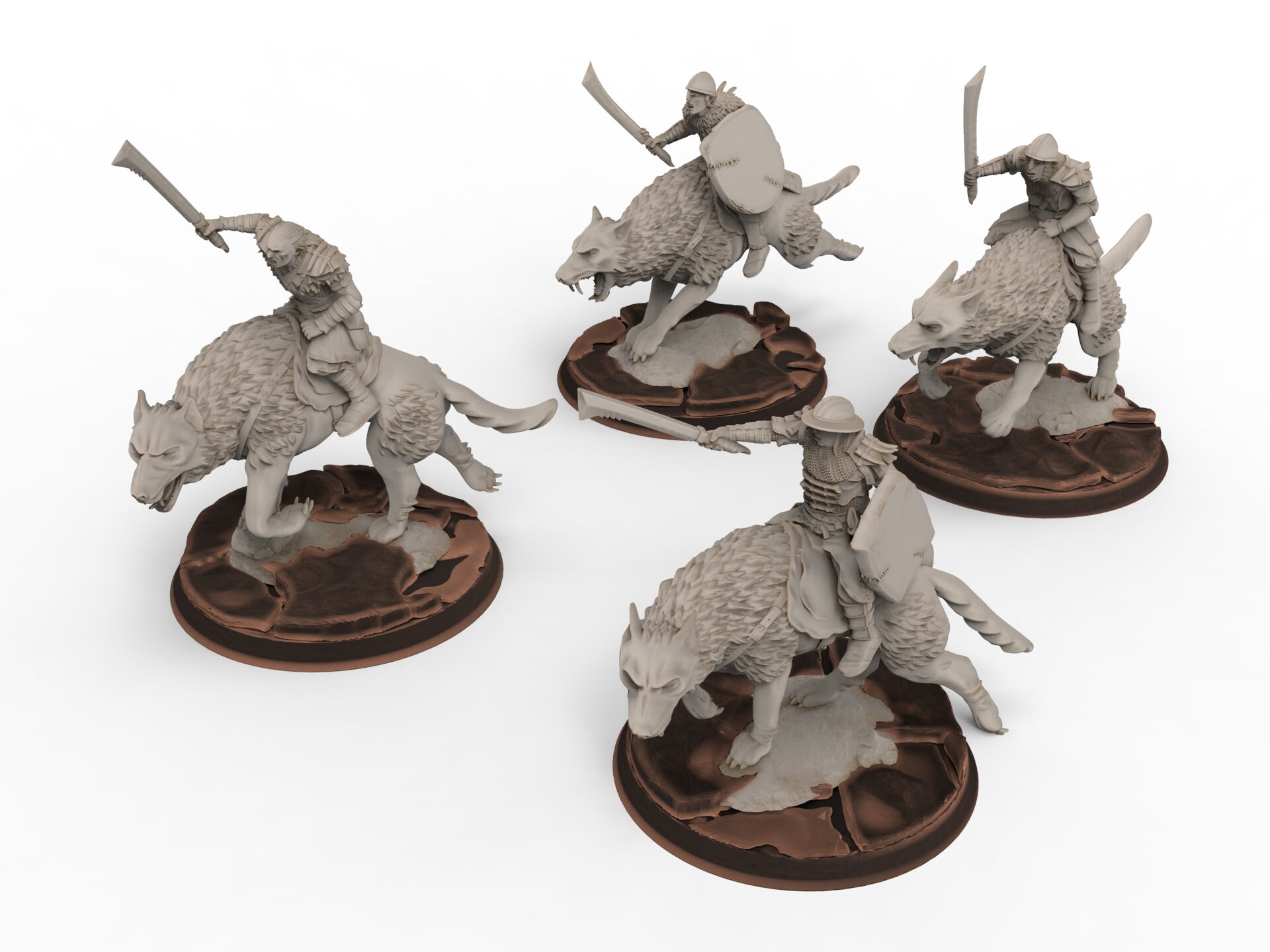 Warg Riders The Hobbit