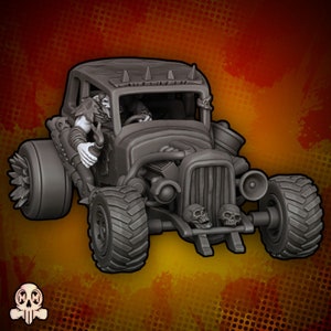 Green Skin - Rat Rod Vehicle, Orc Speed Cult - Etsy