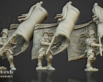 Imperial Fantasy High Banner Captain Imperial Troops - Etsy