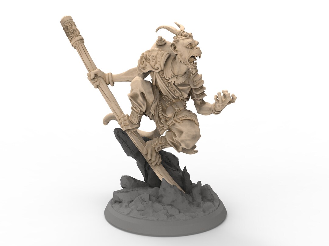 Humans - the Monkey King, for Wargames, Pathfinder, Dungeons & Dragons ...