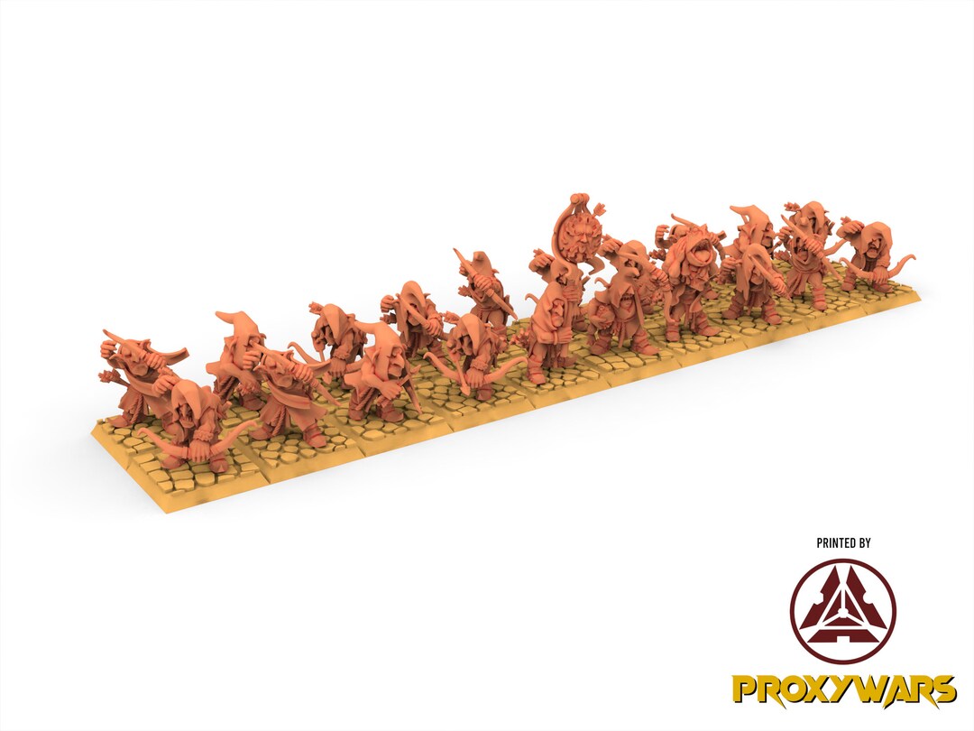 Orc & Goblin - Swamp Goblins With Bows, Usable for Oldhammer, King of ...