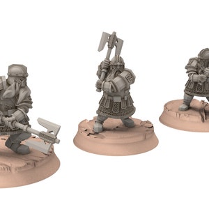 Dwarves - Kalak Guards, the Dwarfs of the Mountains, for Lotr, Davale ...