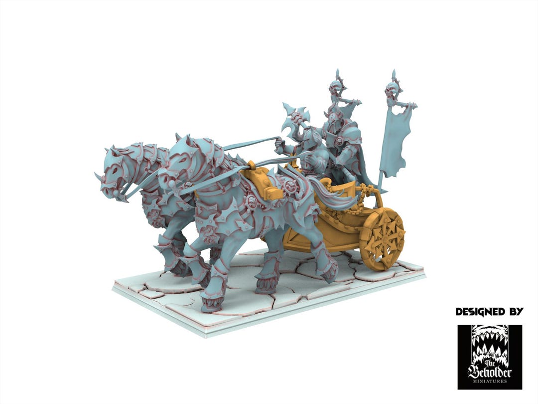 Fantasy Chaos - Deathbringer Chariot - Realms of Mayhem - Etsy