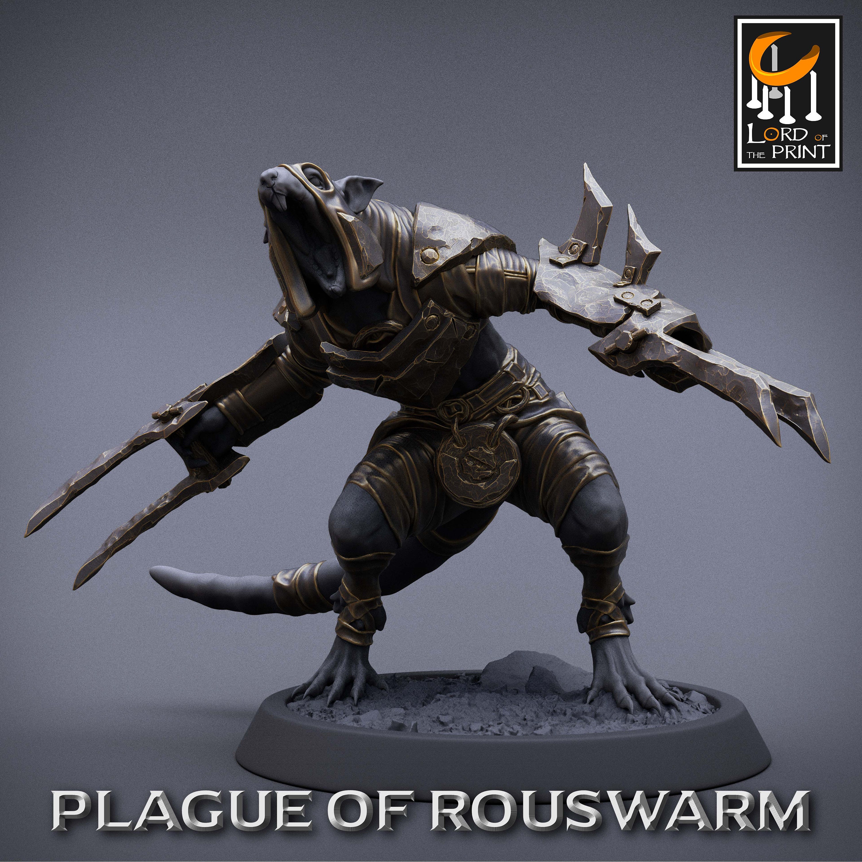 Rattigan - Rogue Infantry, Giant Rat of the Dirty Deep, Big Mouse ...