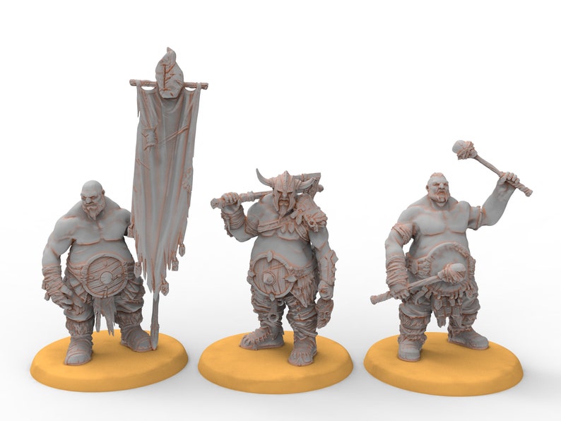 Ogres - Hunger Sons With Shield, the March of the Ogors, Sons of the ...