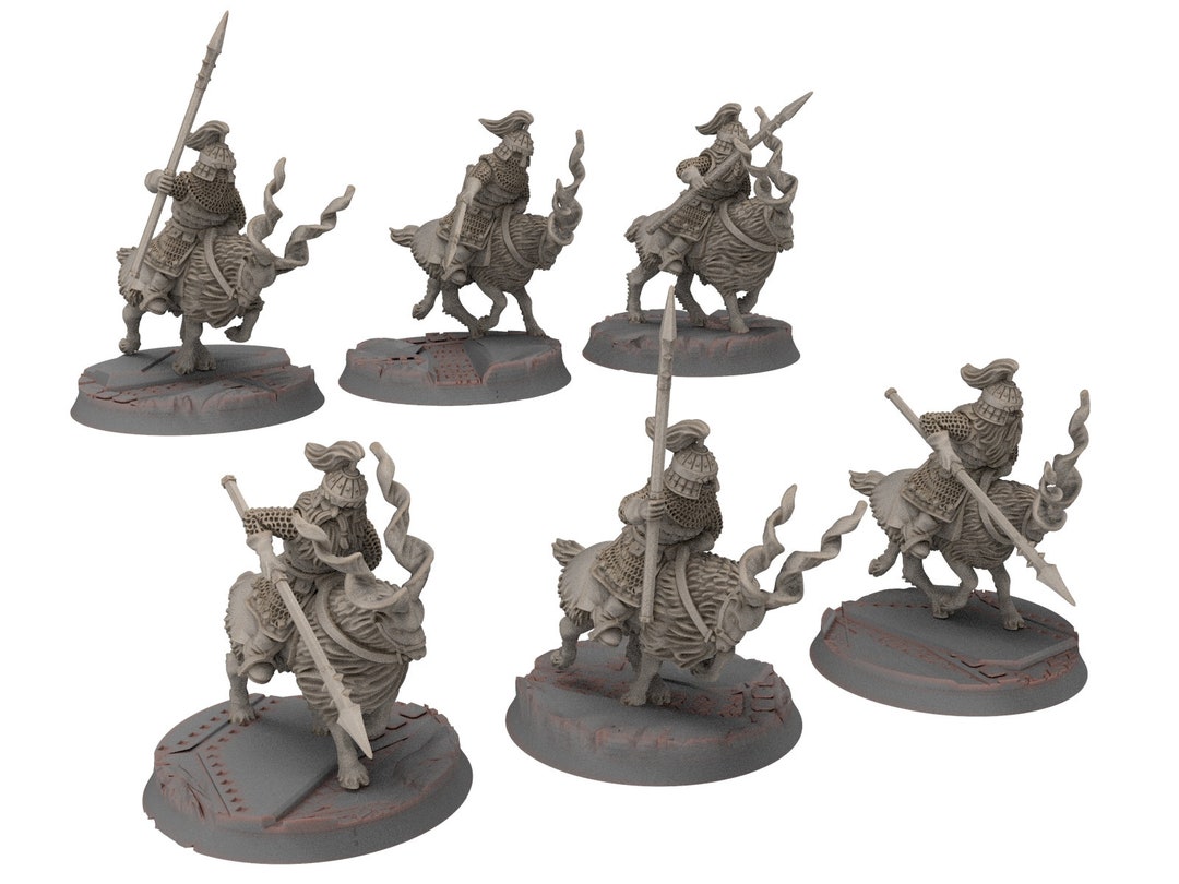 Dwarves - Mountain Goat Riders With Spears Shield, the Dwarfs of the ...