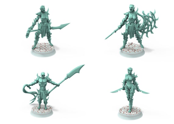 Dark City Gladiator Champions of the Arena Dark Eldar Drow - Etsy