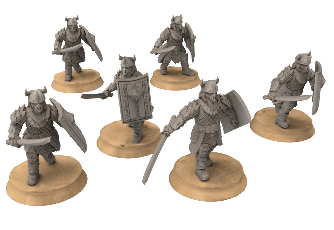 Easterling - Eastern Dragon Guard Swordmen, Fell Dark Lords Humans ...