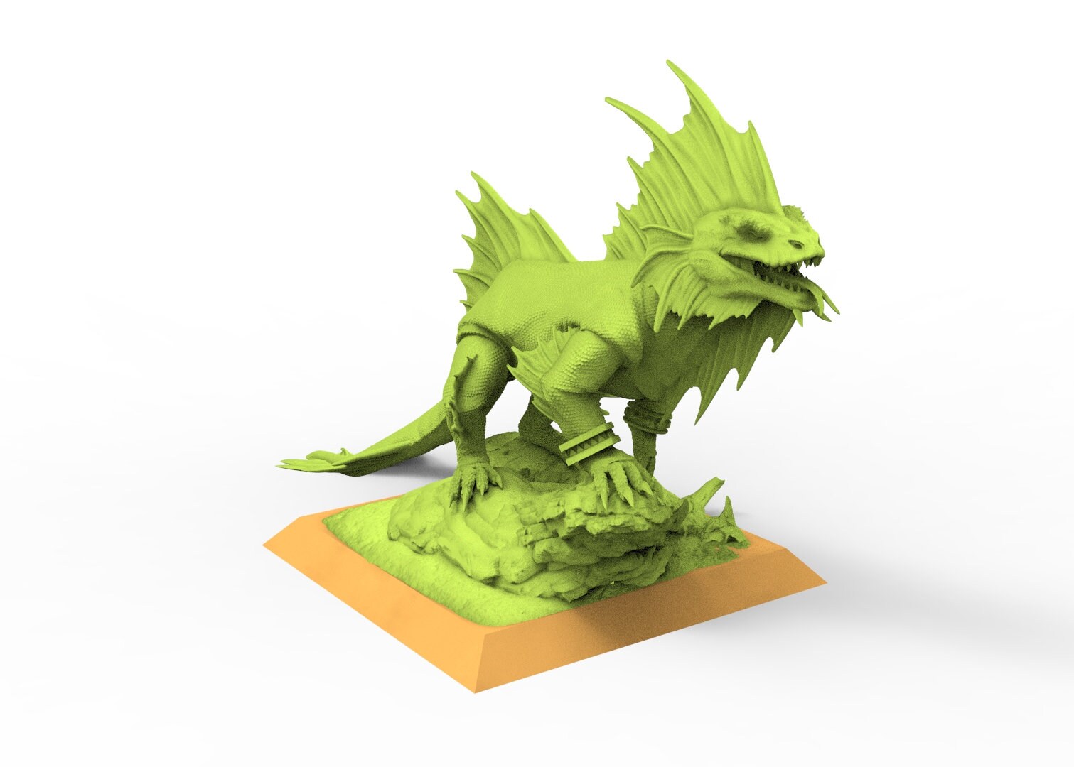 Lost Temple - Salamander Lizardmen Usable for Oldhammer, Battle, King ...