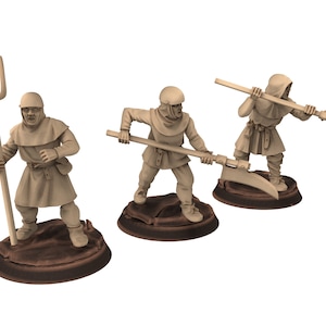 Medieval - Peasant Levy Army Bundle, 9th 10th 11th 12th 13th Century ...