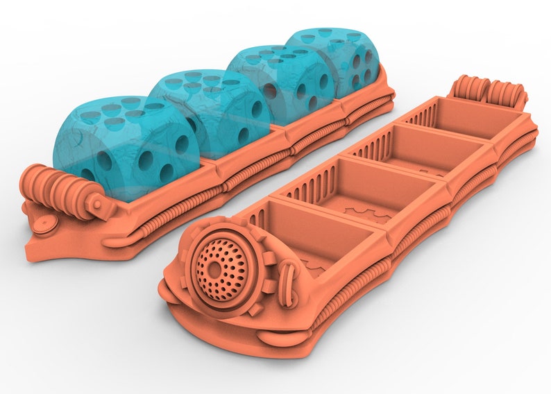 Wound Trackers Industrial Board Game Tabletop Accessories 1d6 - Etsy