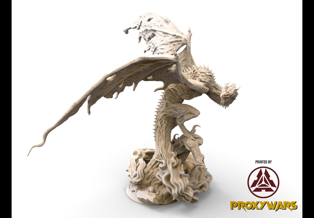 The Spectral Reckoning - Enemy - Phantom Dragon (large - 50 Mm), Flesh ...