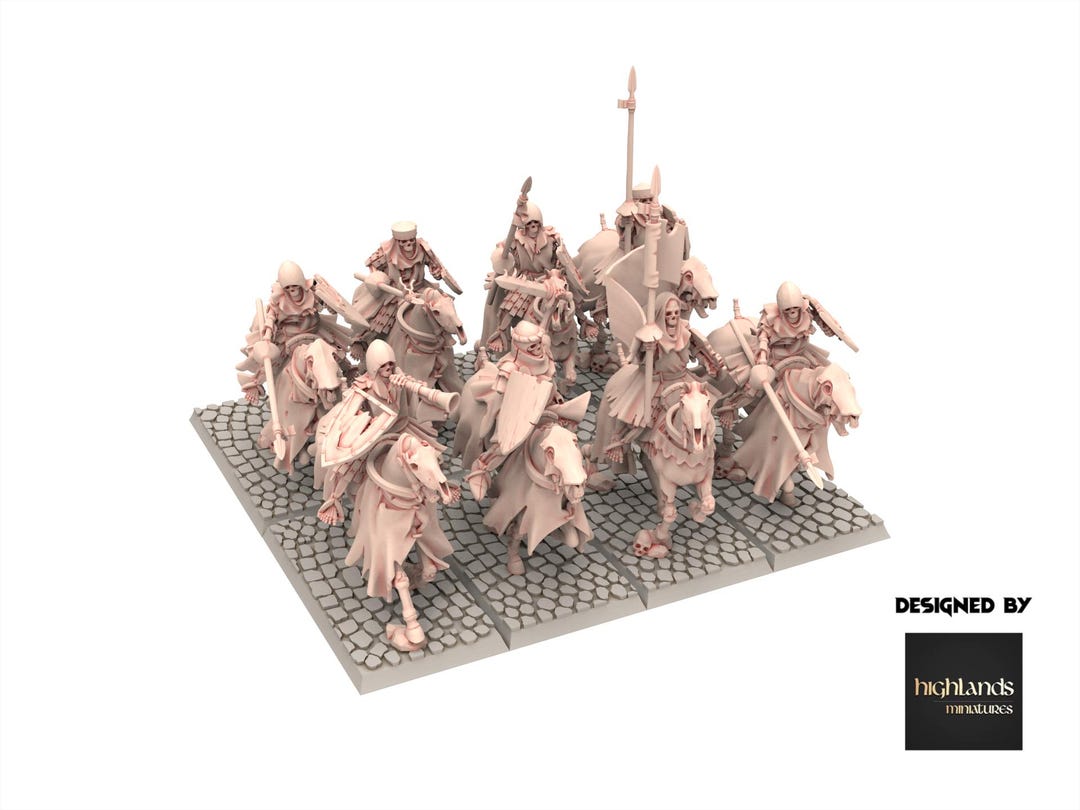 Undead Skeletons Cavalry, Bloodthirster Skeleton Warrior Guard - Etsy
