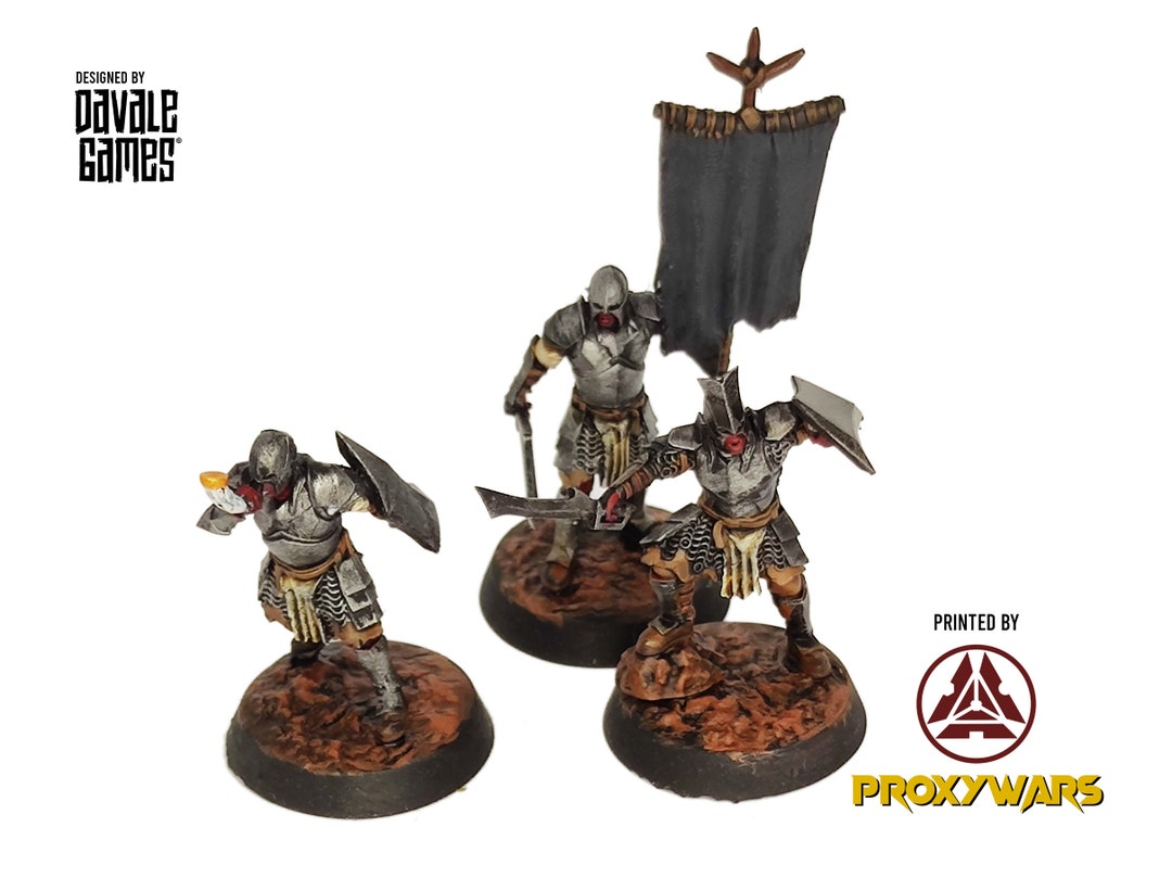 Orc Horde - Super Orcs Spearmen Command, Orc Warriors Warband, Middle ...