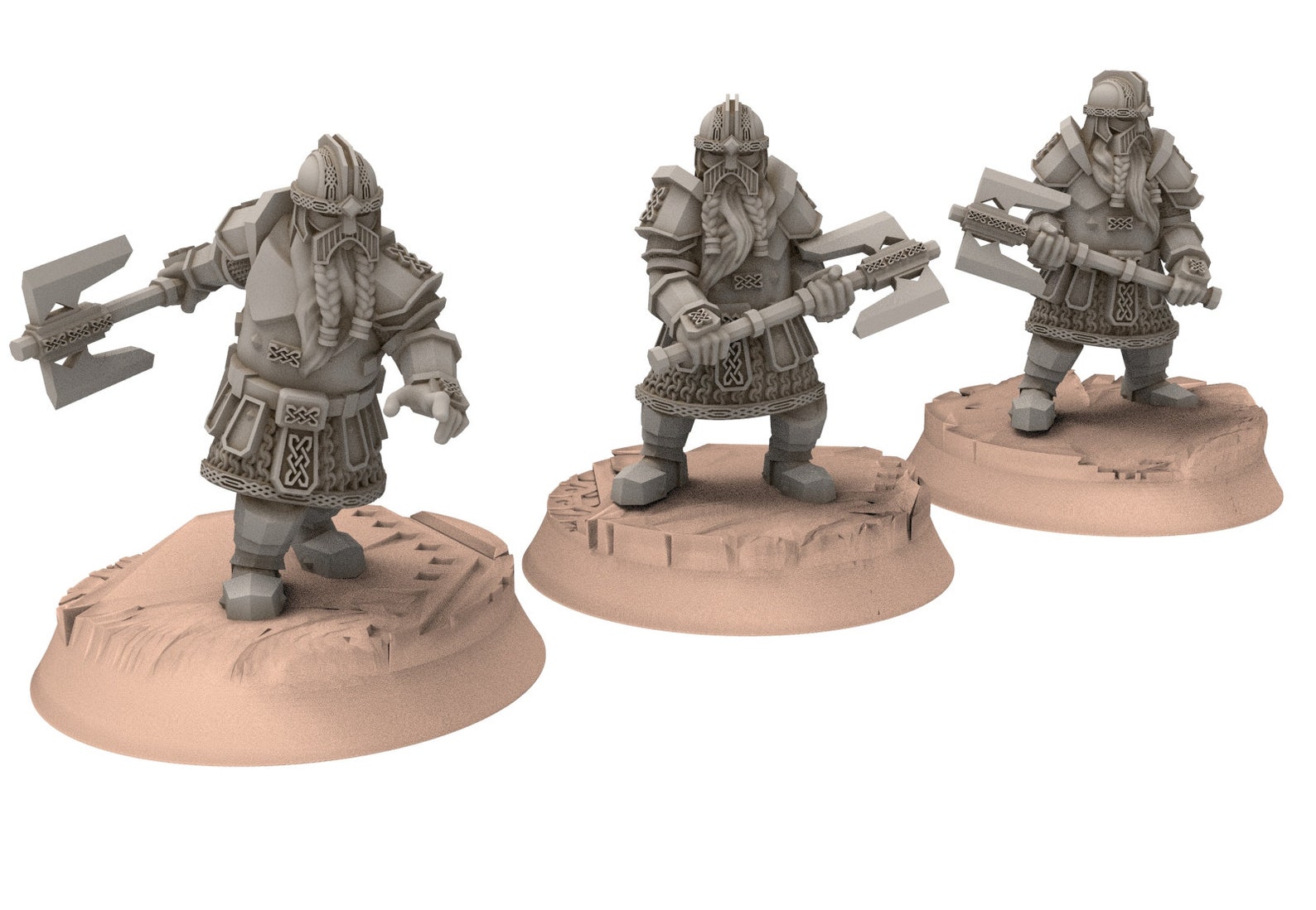 Dwarves - Kalak Guards, the Dwarfs of the Mountains, for Lotr, Davale ...