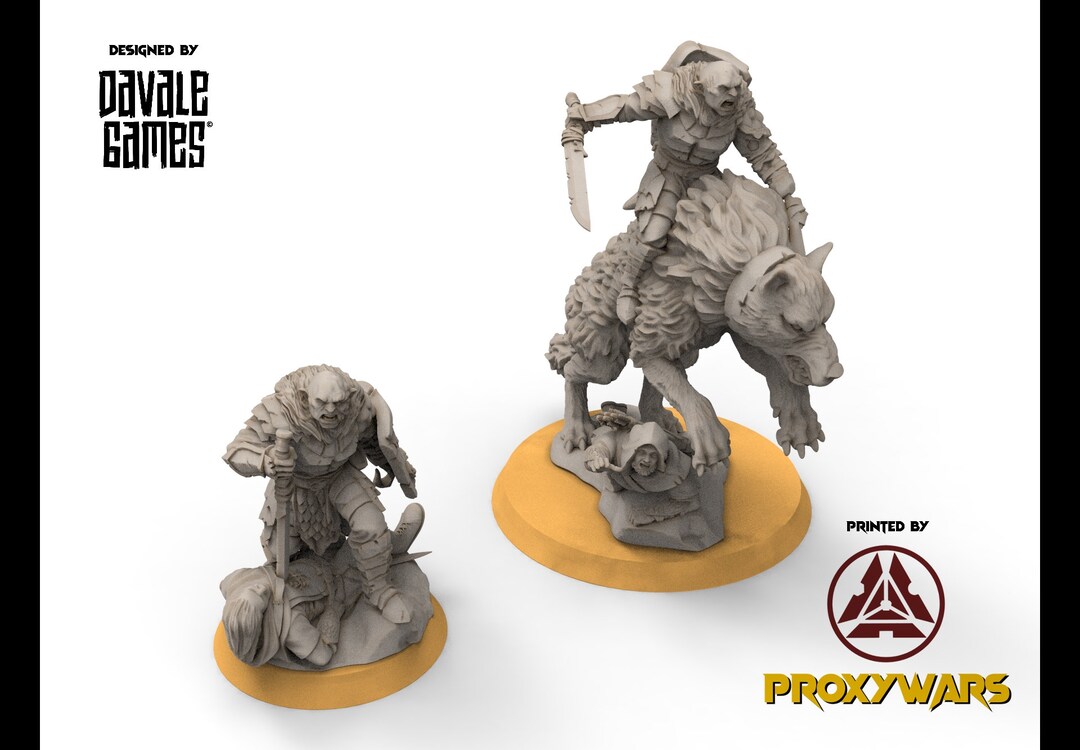Orc Horde Super Orcs Spearmen, Orc Warriors Warband, Middle Rings ...