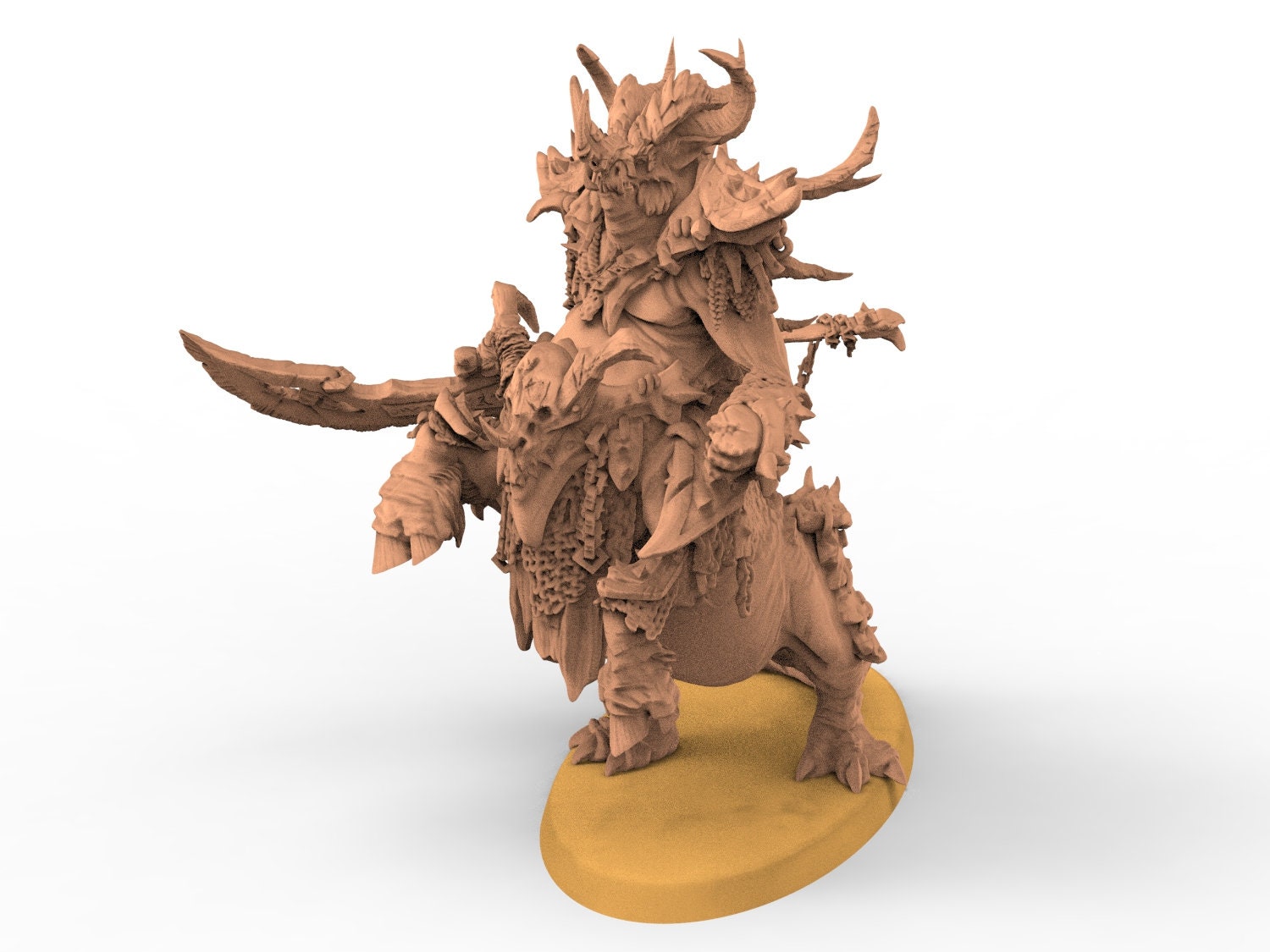 Beastmen Ancient Centigon Beastmen Warriors of Chaos - Etsy