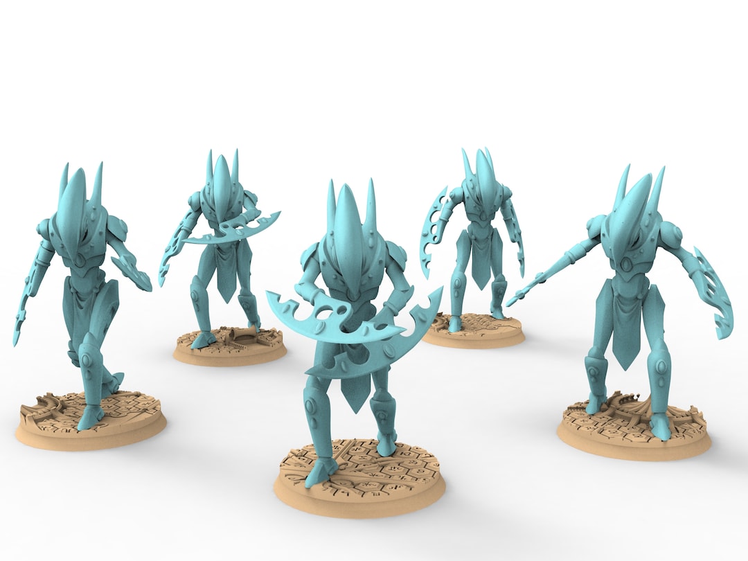 Space Elves - Umbral Fighters Melee - Etsy UK