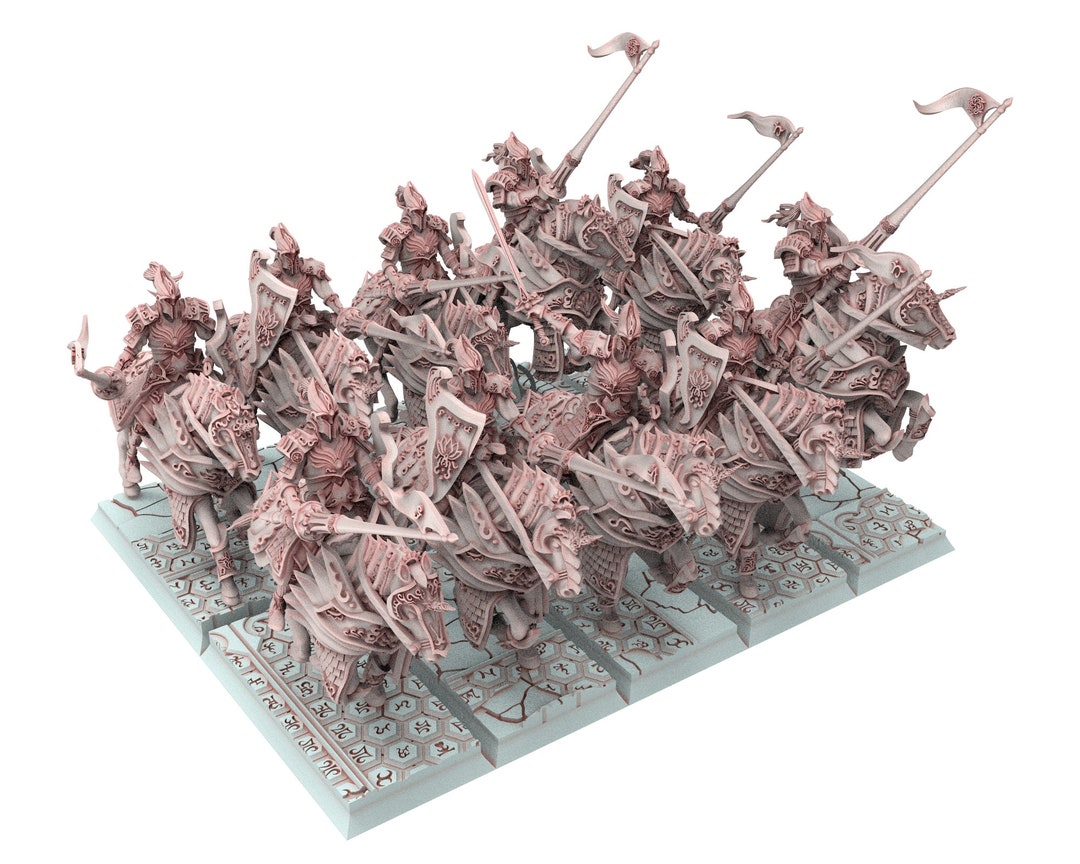 Hight Elves 28mm Highborne Elves Throws, Fantasy Elves, Insular Kingdom ...