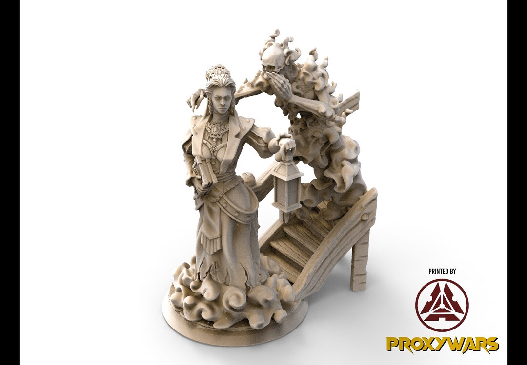 The Spectral Reckoning Hero arcanimus Estate Loremaster medium 25 Mm ...