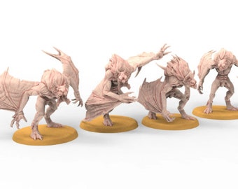 Undead Flying Abomination, Tomb Monster - Etsy