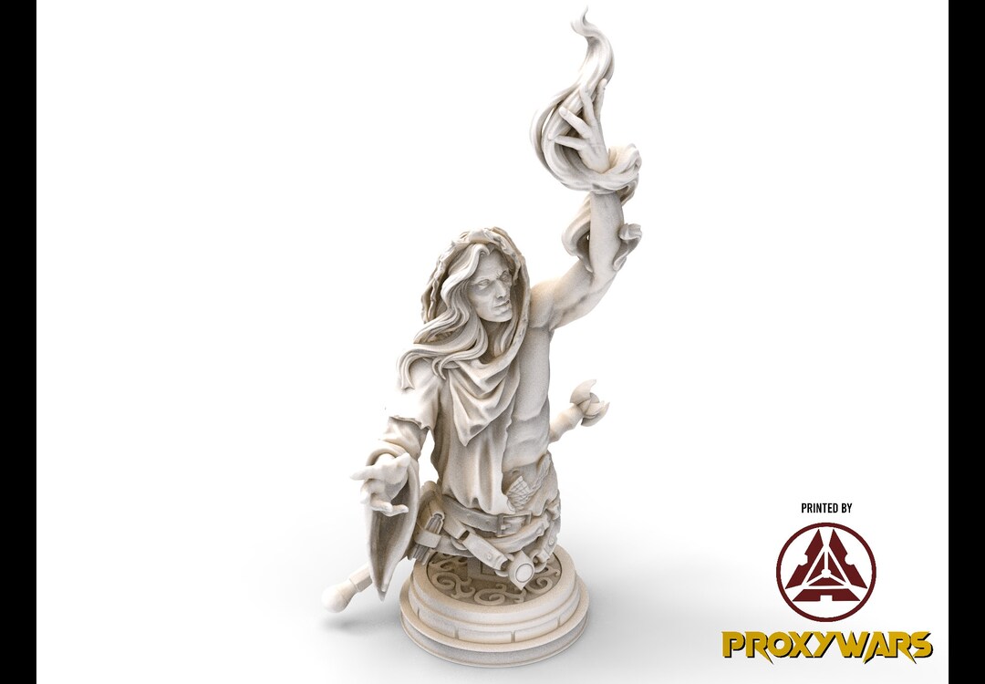 The Spectral Reckoning - Bust - Thebeus, the Revenant Sorcerer 75mm ...