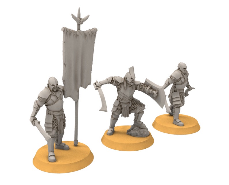 Orc Horde Super Orcs Swordsmen Orc Warriors Warband Middle - Etsy