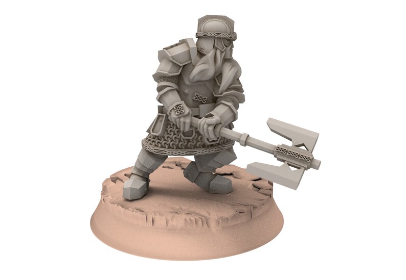 Dwarves - Kalak Guards, the Dwarfs of the Mountains, for Lotr, Davale ...