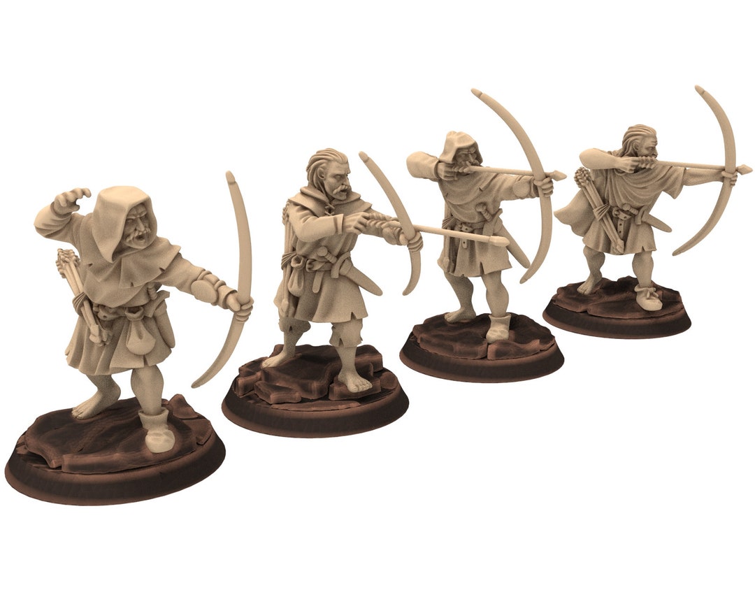 Medieval Whelsh Archers, 11 to 15th Century, Generic Medieval Ranged ...