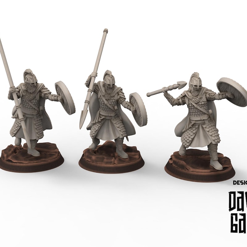 28mm Warriors of Rohan - Etsy UK