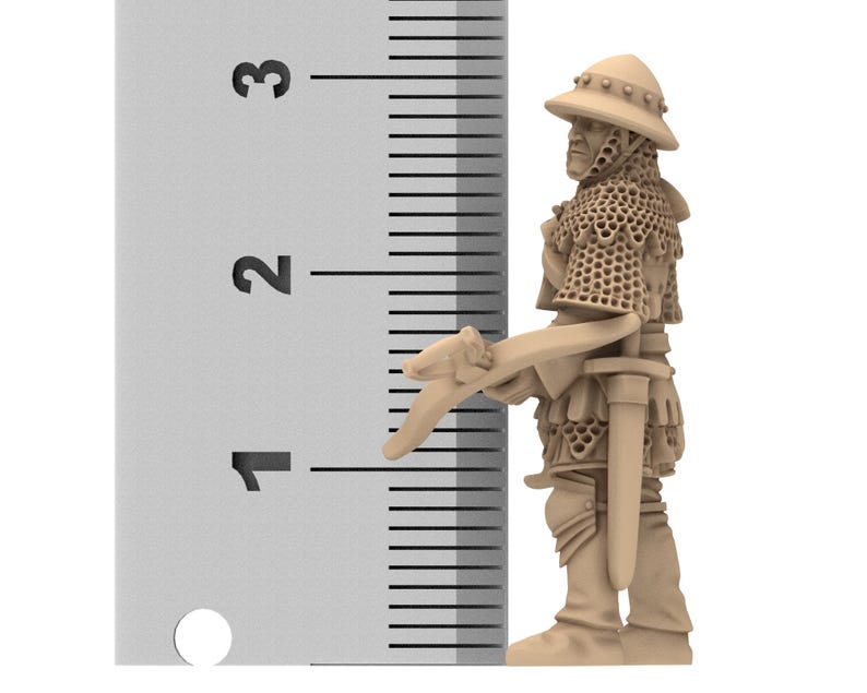 Medieval - Infantrymen Commanders: Leader, Musician, Banner, 14-15th ...