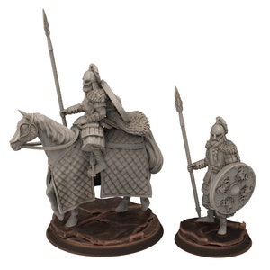 Rohan - King Guards Huscarl Mounted + Foot Bodyguard, Knight of Rohan ...