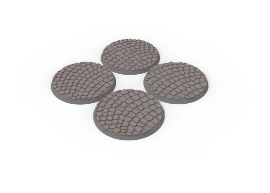 Civil Lot of 25mm to 64mm Round Bases & Textures Usable for - Etsy