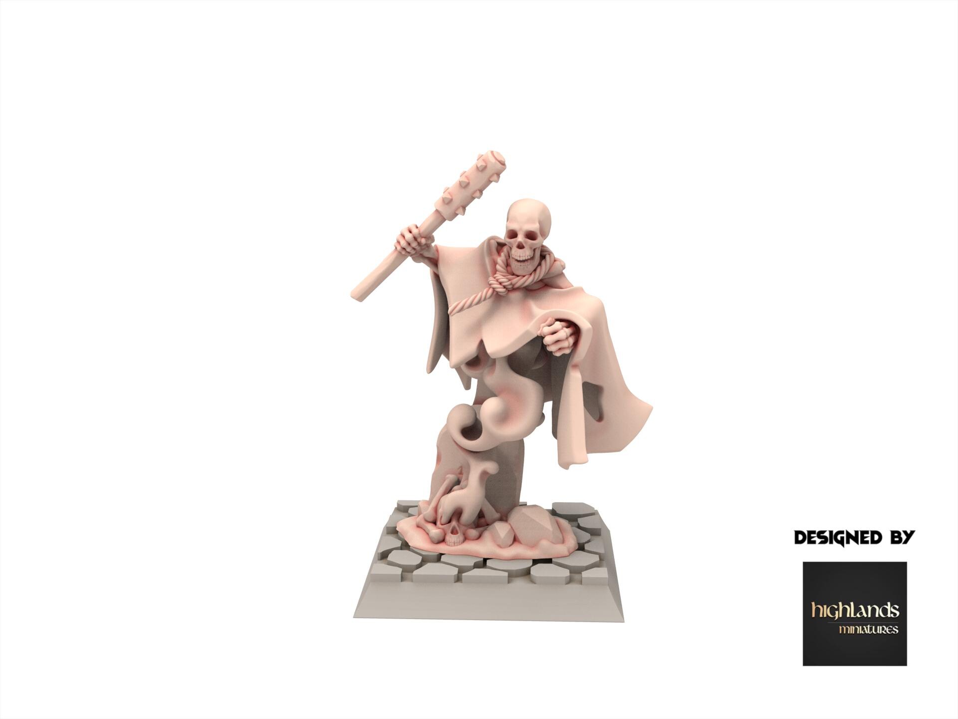 Undead - X6 Crypt Ghosts, Bloodthirster Skeleton Warrior Guard - Etsy
