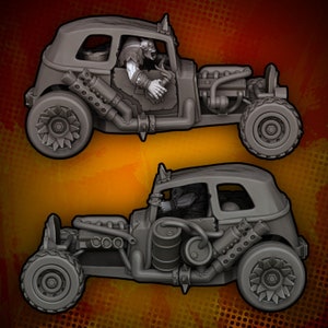 Green Skin - Rat Rod Vehicle, Orc Speed Cult - Etsy