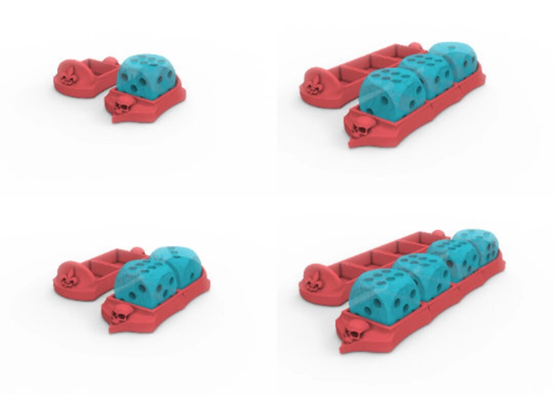 Wound Trackers Lys, Board Game Accessories, D20, D12, D6 Usable for ...