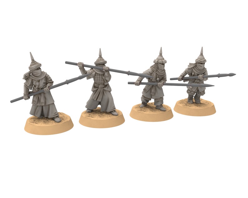 Harad - Southron Infantry Bundle - Medbury Miniatures - Etsy
