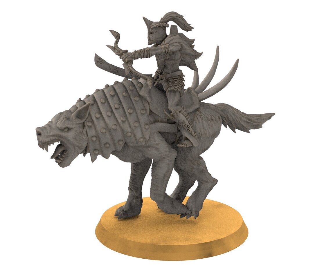 Goblin Cave Goblin Warg Riders Warriors With Bows Dwarf - Etsy