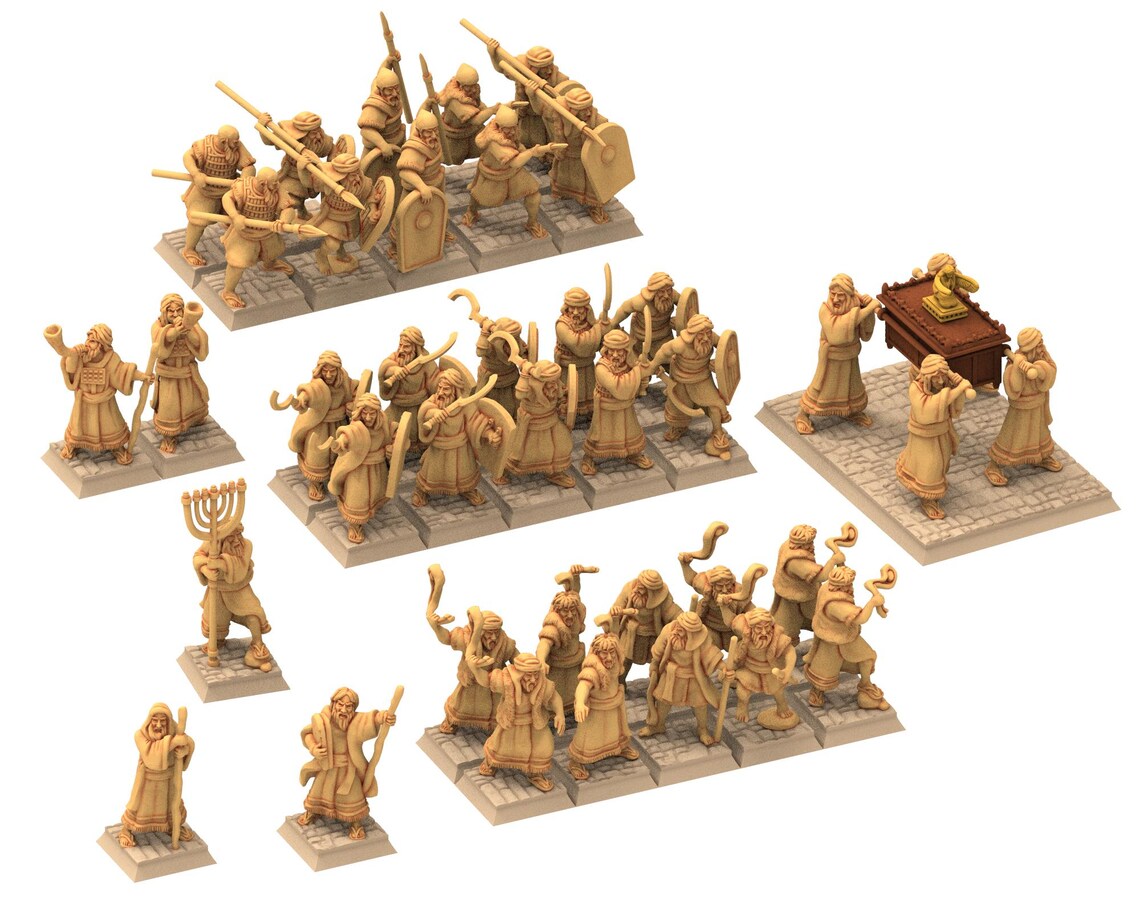 Biblical Times - Ancient Hebrews - Army Bundle - 28mm/15mm - Historical ...