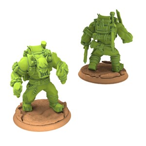 Green Skin - Orc Kommando Modular Kit - Etsy