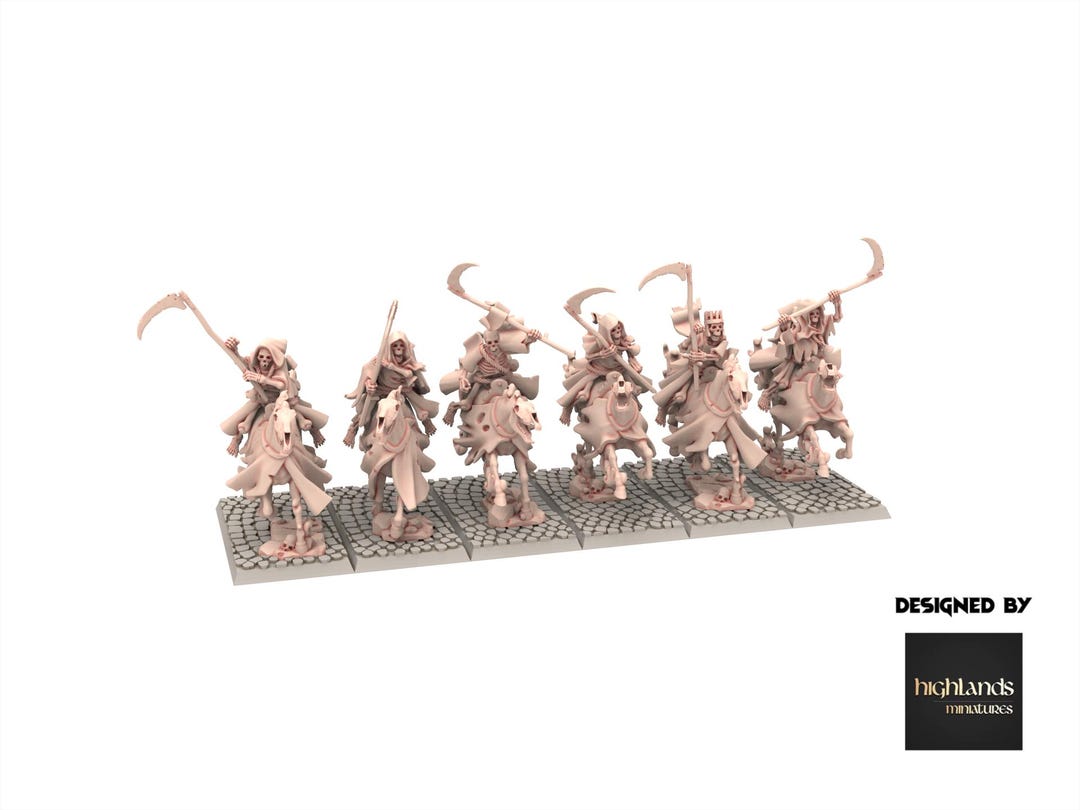 Undead - Spectral Cavalry, Bloodthirster Skeleton Warrior Guard - Etsy