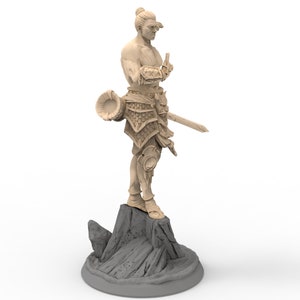 Humans - Todor, Human Monk, for Wargames, Pathfinder, Dungeons ...