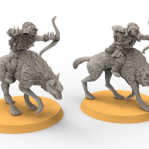 Orcs Horde - Mounted Orc Hunters, Orc Warriors Warband, Middle Rings ...