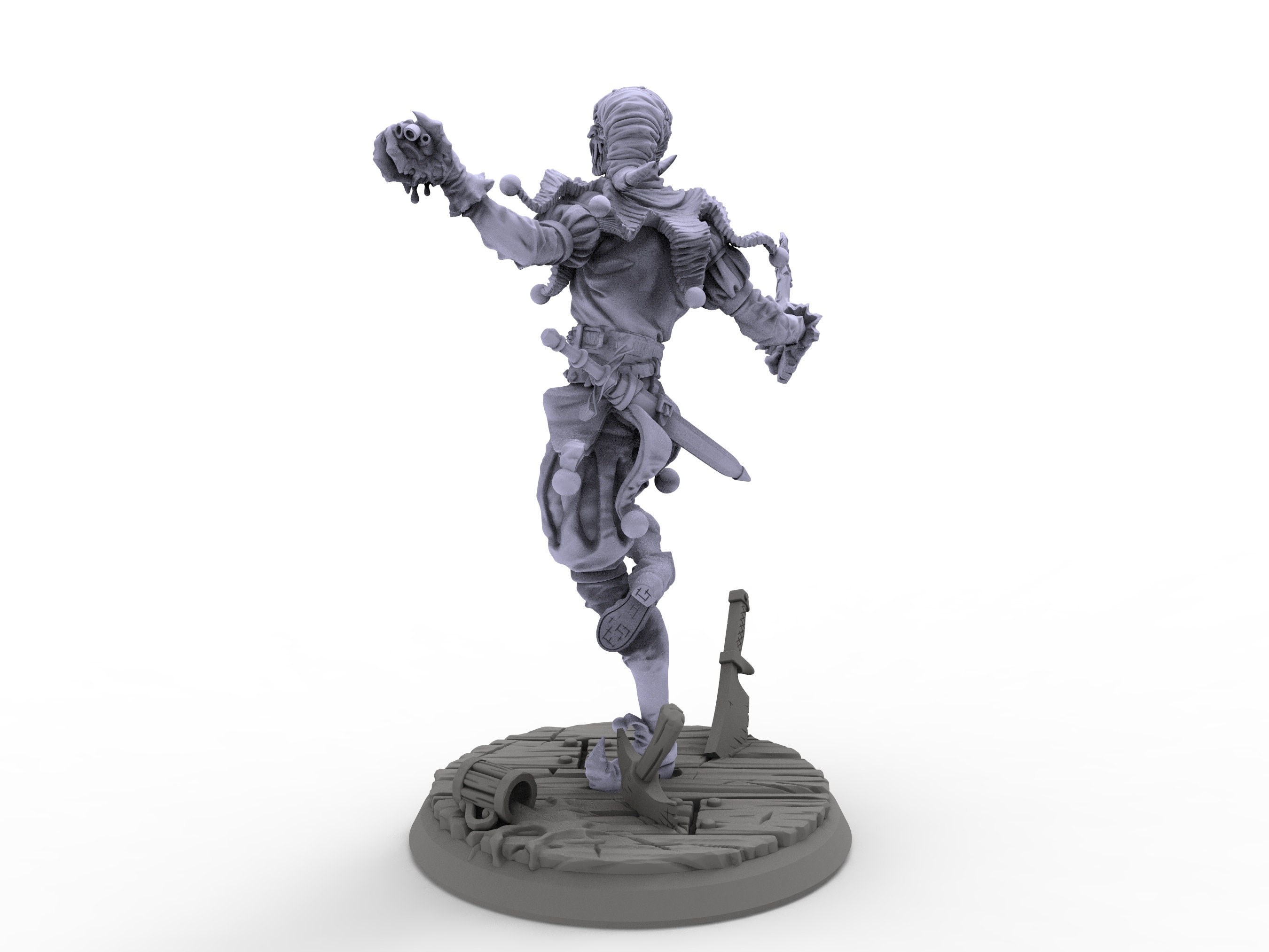 Creatures - Deranged Jester, Time Abyss, for Wargames, Pathfinder ...