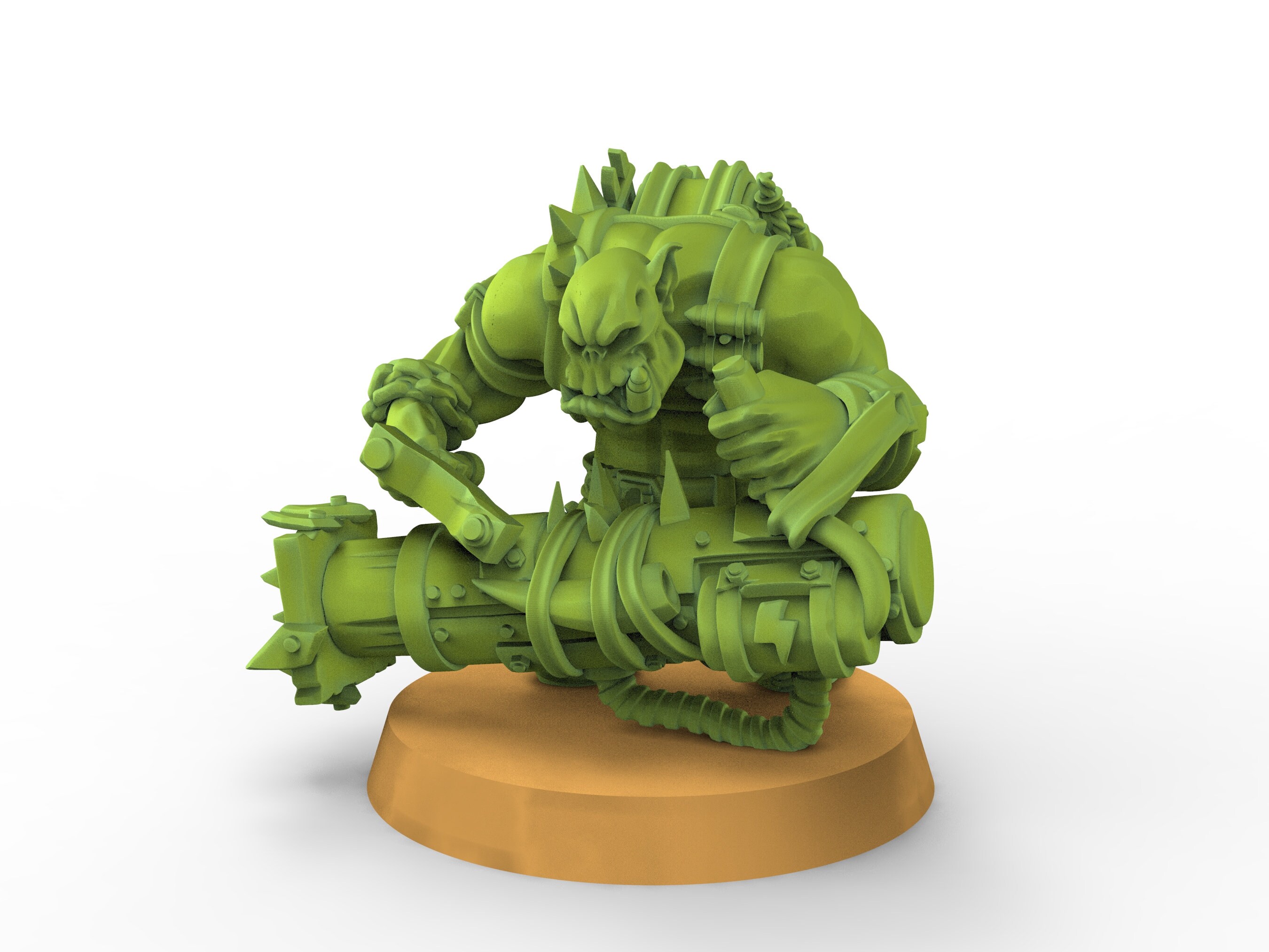 Green Skin Orc 2H Breacher Commando - Etsy