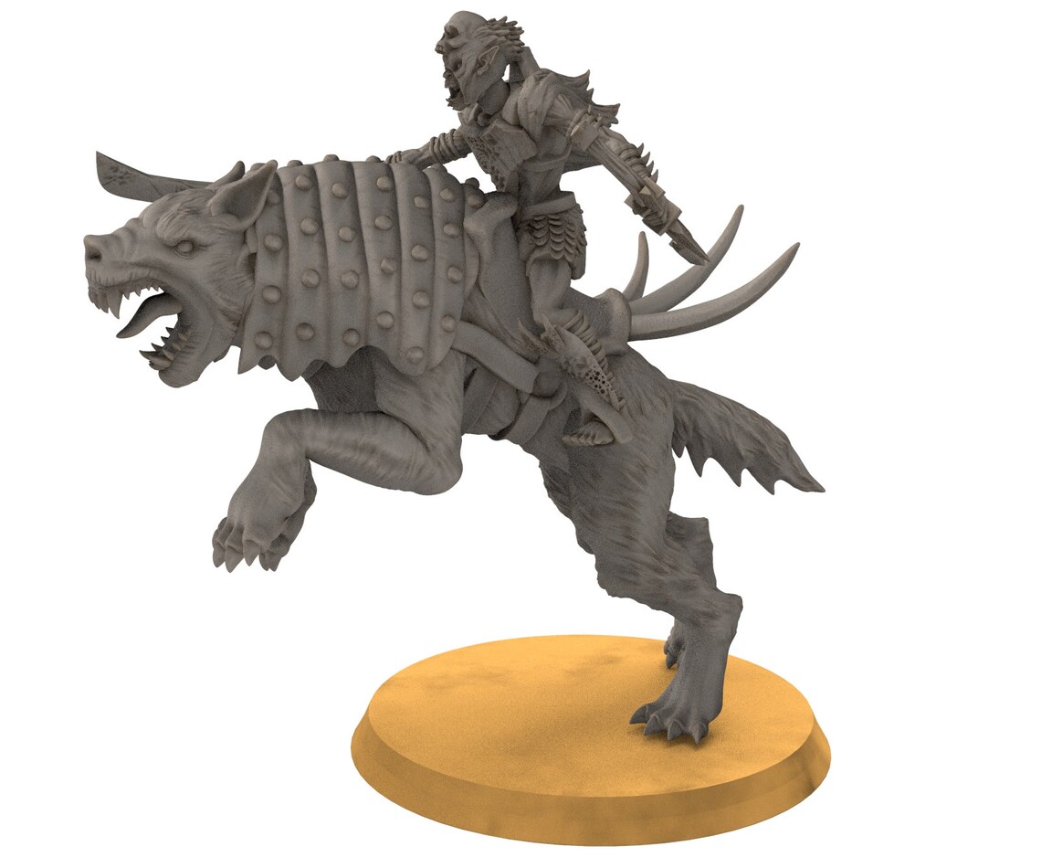 Goblin Cave Goblin Warg Riders Warriors With Bows Dwarf - Etsy