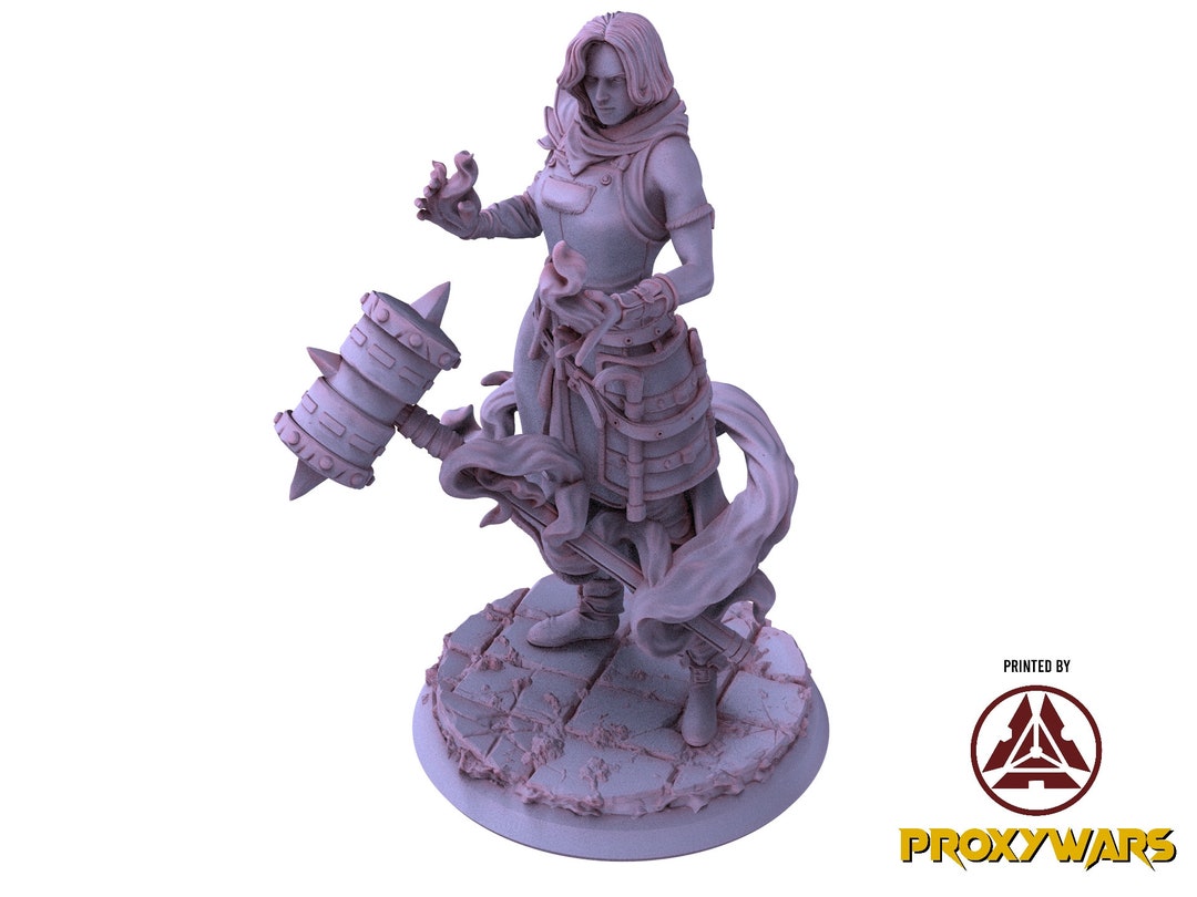 Rage Unbound - Hero - Brianna, Elemental Blacksmith 25mm, the Nightfall ...