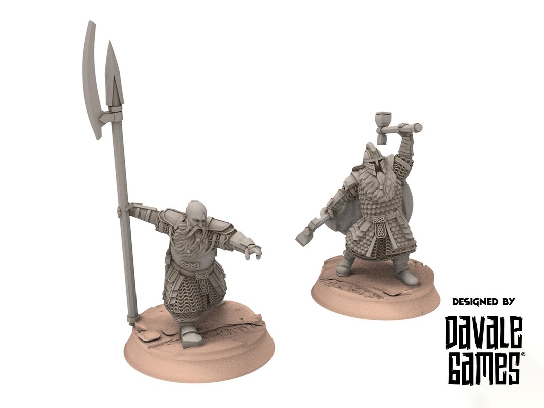Dwarves - Kalak Captain, the Dwarfs of the Mountains, for Lotr, Davale ...